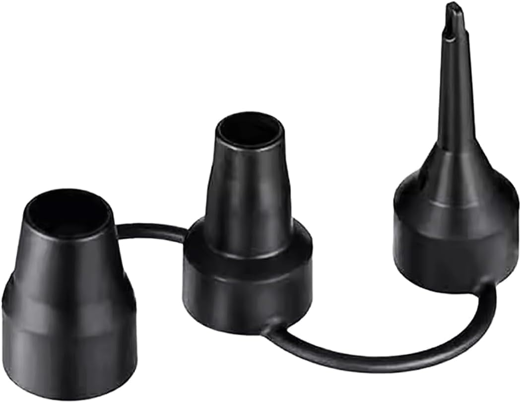 3 Sizes Air Pump Replacement Nozzles Black Air Pump Nozzles Head for ...