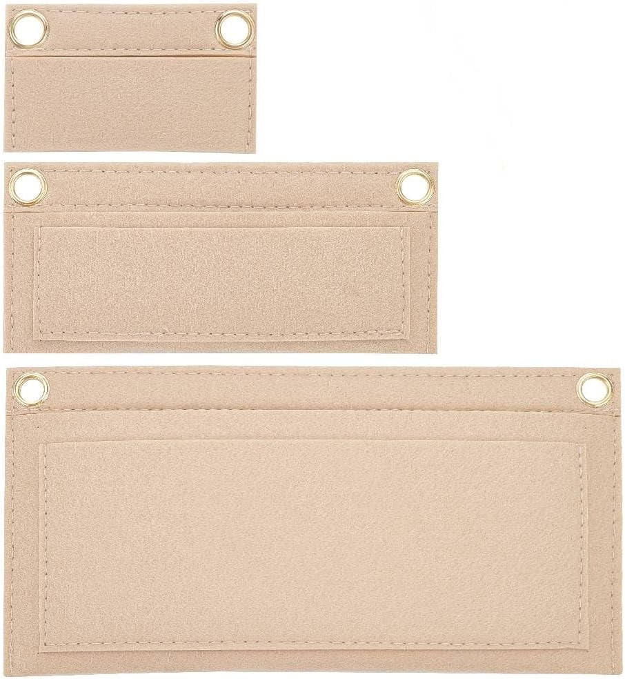 3 Sizes Felt Organizer Insert for Women Pochette Mini Wallet Insert ...