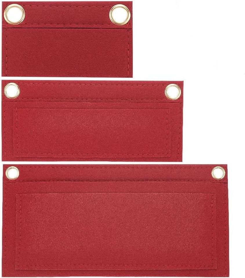 3 Sizes Felt Organizer Insert for Women Pochette Mini Wallet Insert ...