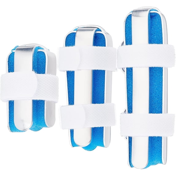3 Sizes Finger Splints All Fingers Support Brace Trigger Splint Knuckle ...