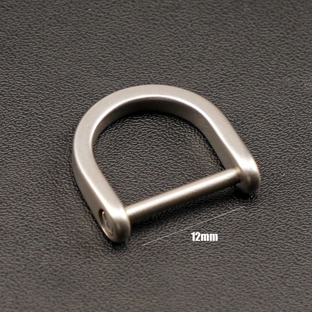 3 Sizes High Quality Outdoor Bracelet Buckle Keychain Hook Titanium ...