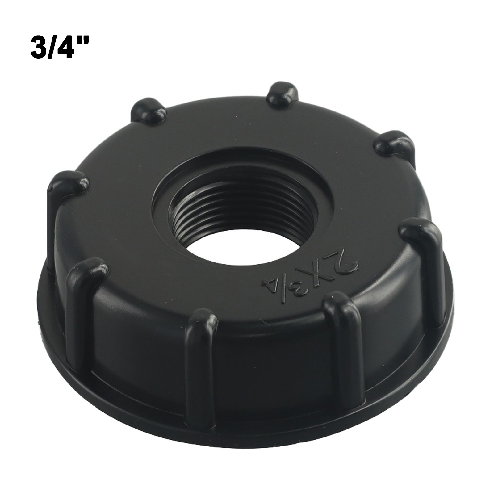 3 Sizes IBC Adapter Tank Connection Threaded Cap 1/2 3/4 1 Tank ...