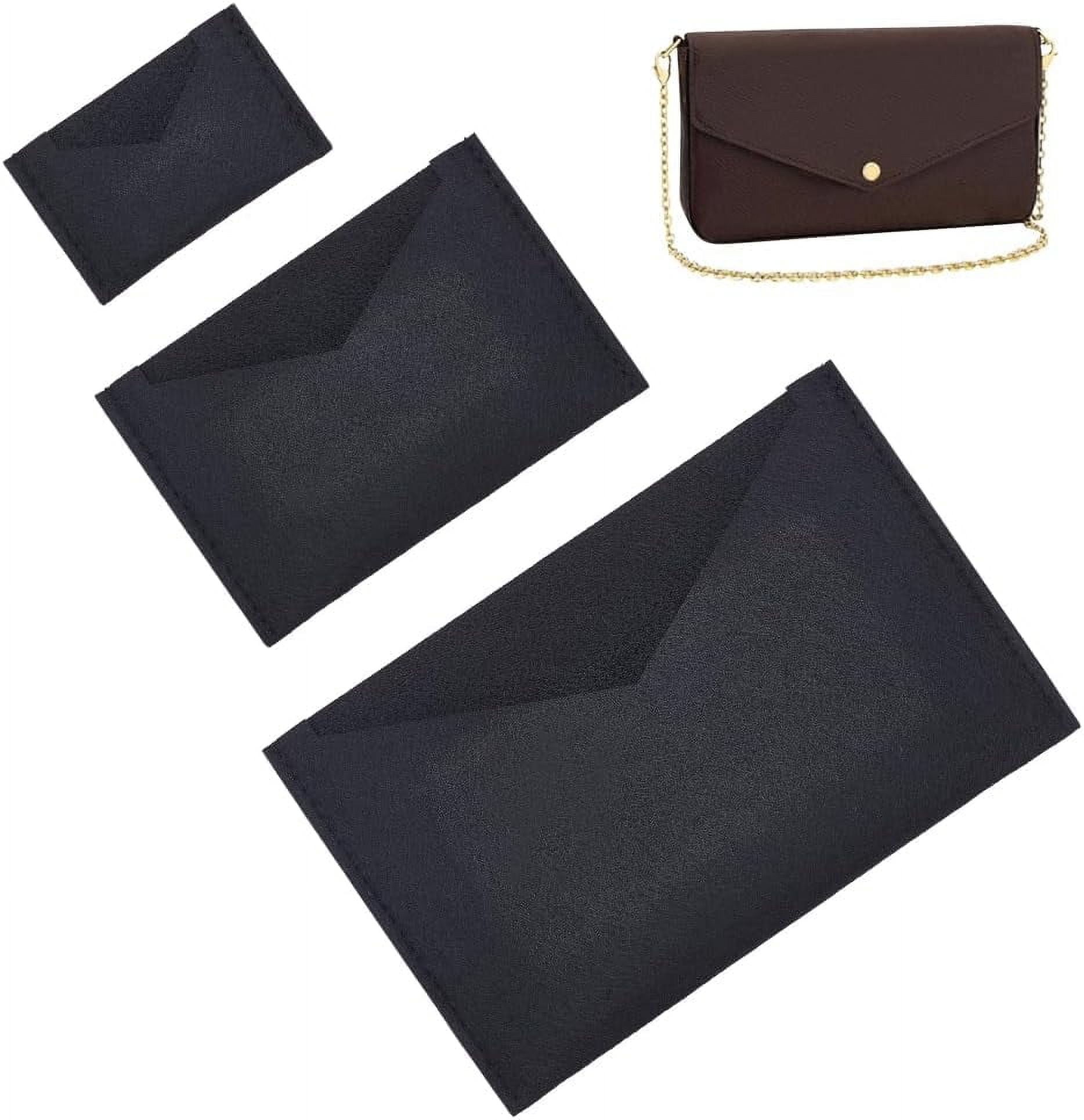 3 Sizes Purse Organizer Insert Felt Handbag Organizer Insert Bag Liner ...