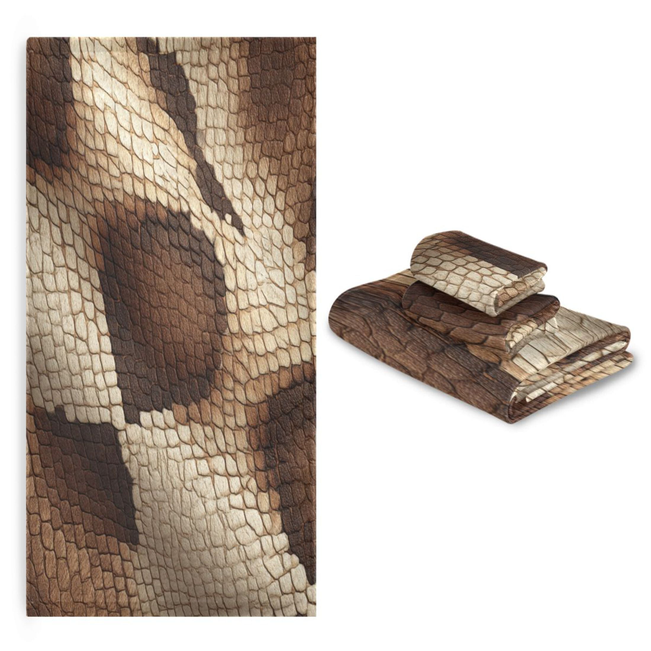 3 Sizes of Towel Sets Including Bath Towel Hand Towel and Washcloth for ...