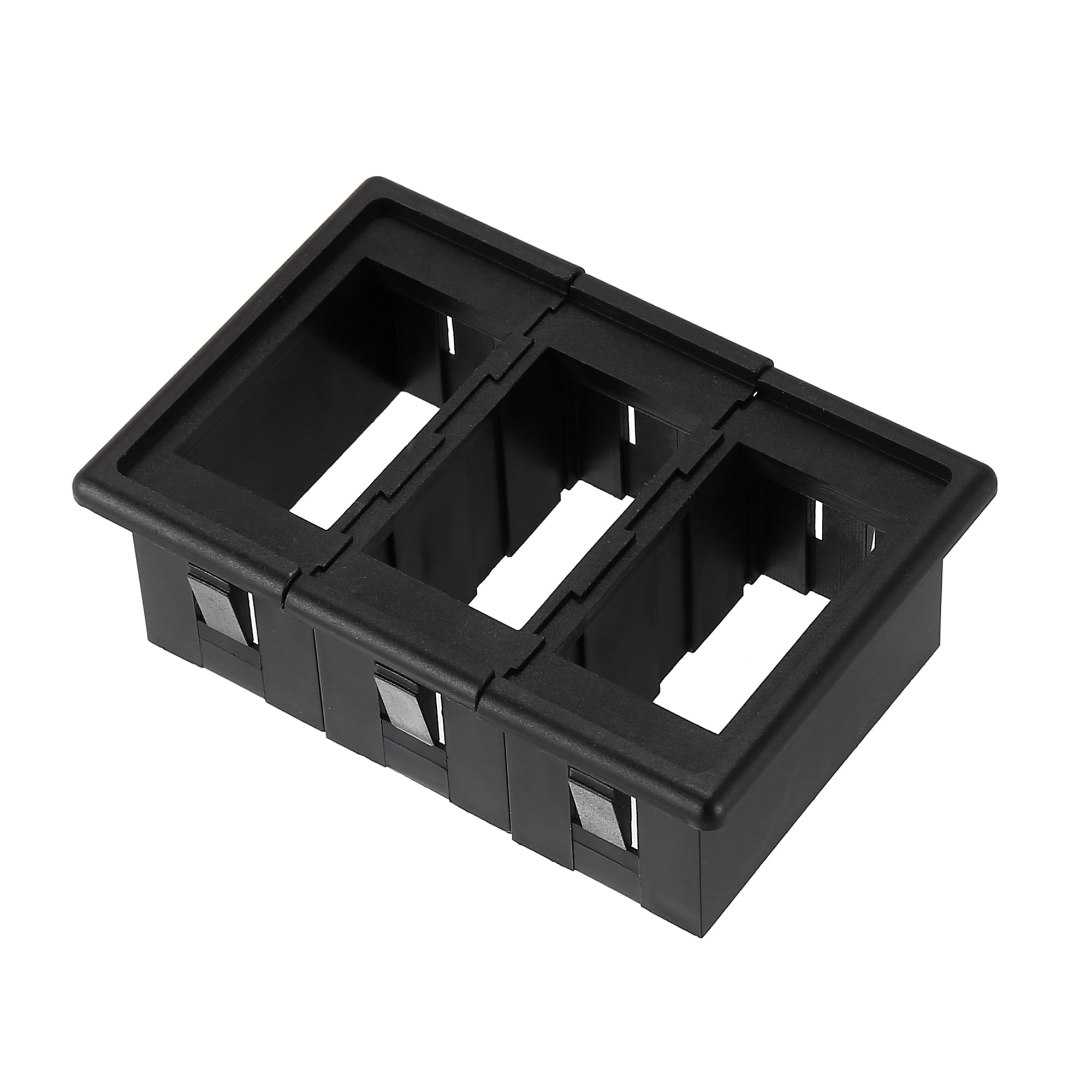3 Slot Rocker Switch Panel Housing Holder Kit Mounting for Dash Board ...