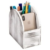 3-Slot Wooden Remote Control Holder, Remote Caddy Holder Media ...