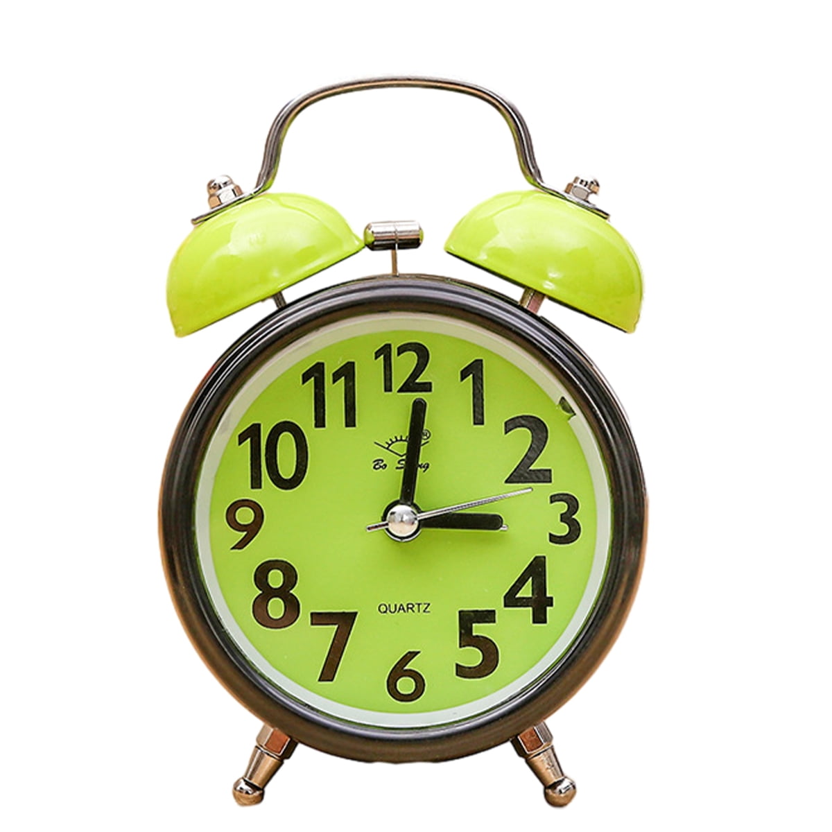3" Small Loud Alarm Clock for Heavy Sleepers, Twin Bell Alarm Clock ...
