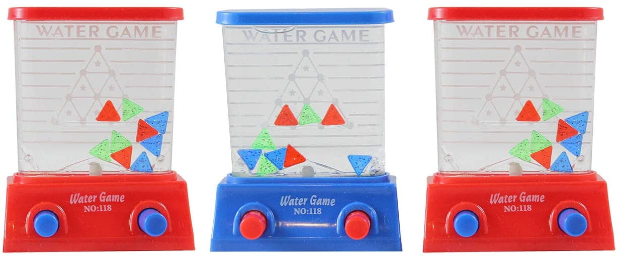 3 Small Water Games Triangle Challenge - Push Button to Put Triangles ...