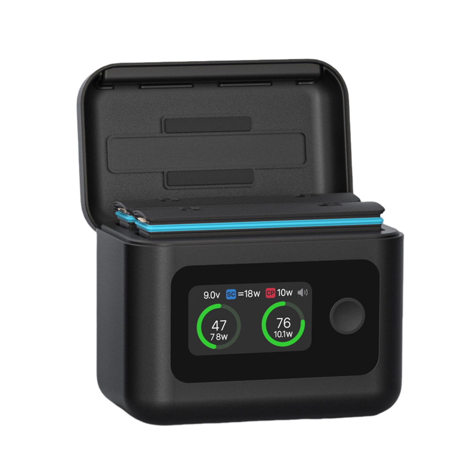 3. Smart 360 Dock: Dual-Slot LCD Display, 27W Output & Customizable ...