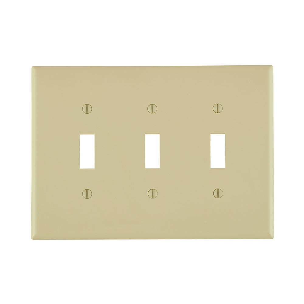 3 Socket Commercial Grade Midway Faceplate - Walmart.com