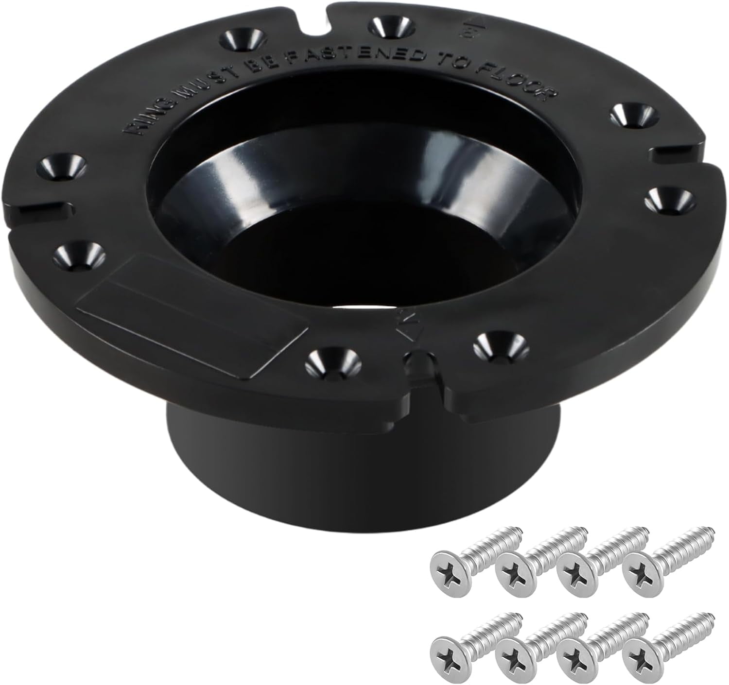 3" Socket Floor Flange RV Toilet Flange Compatible with Dometic Sealand ...