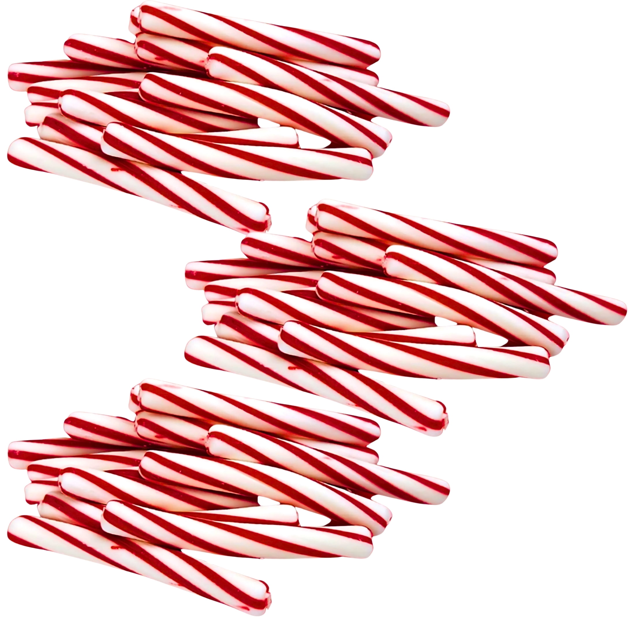 (3) Soft Peppermint Candy Sticks,5 oz Bag Red & White Classic Cool Mint ...