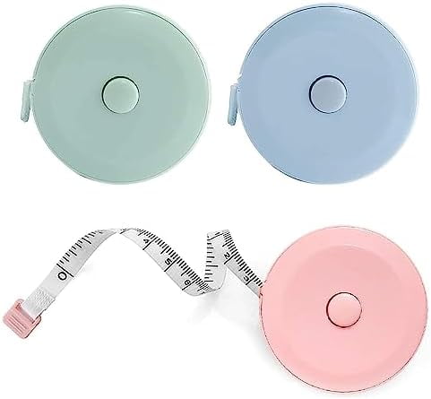 3 Soft Sewing Tape Measure for Measuring, 79 Inchs Mini Measurement ...