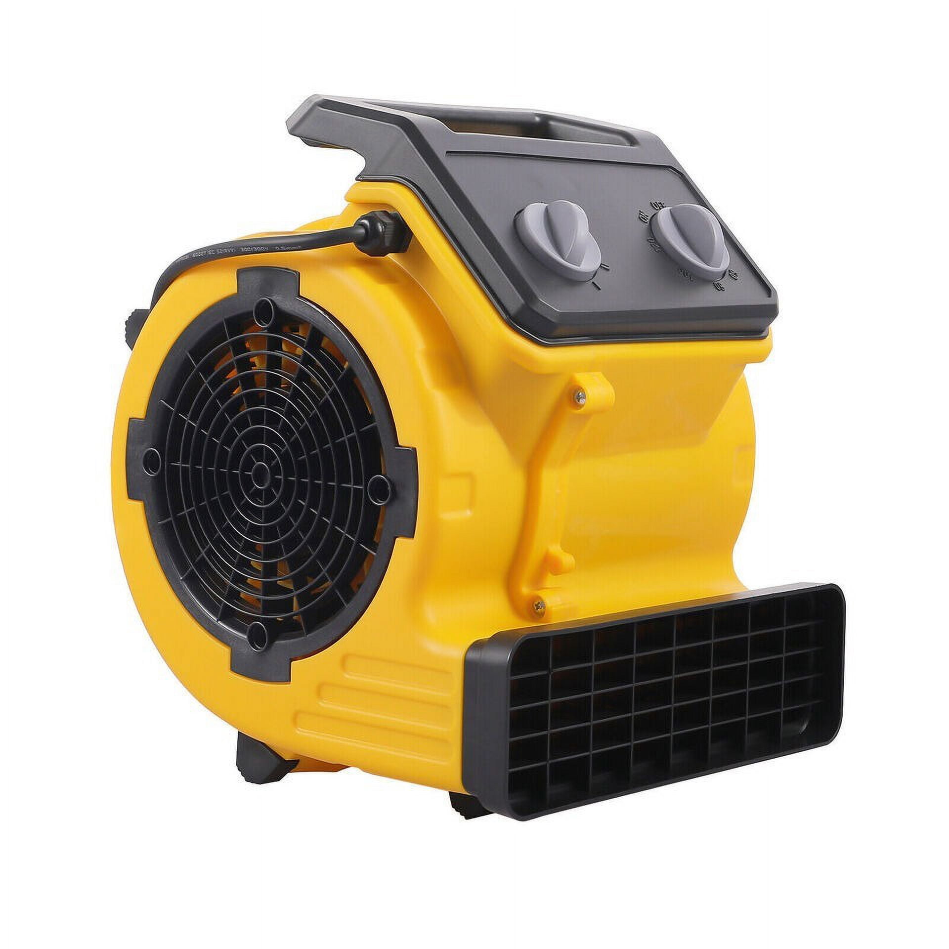 3-Speed 1/3 HP Commercial Air Mover Blower Fan Dryer Cooling Carpet ...