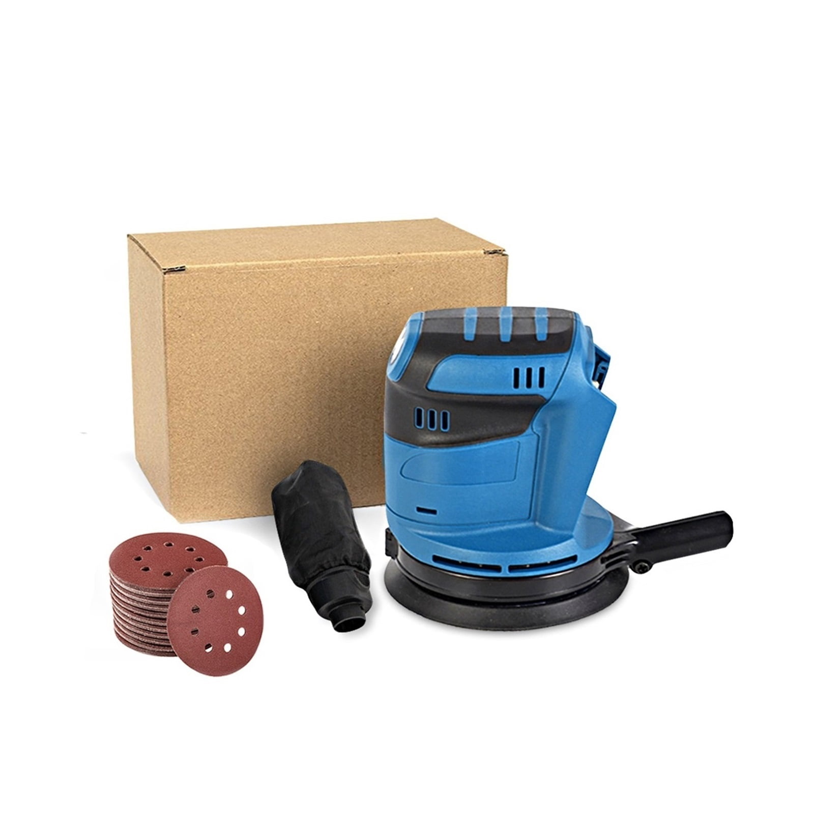 3-Speed 125mm Electric Sander Random Orbital Motor Wood Grinder ...