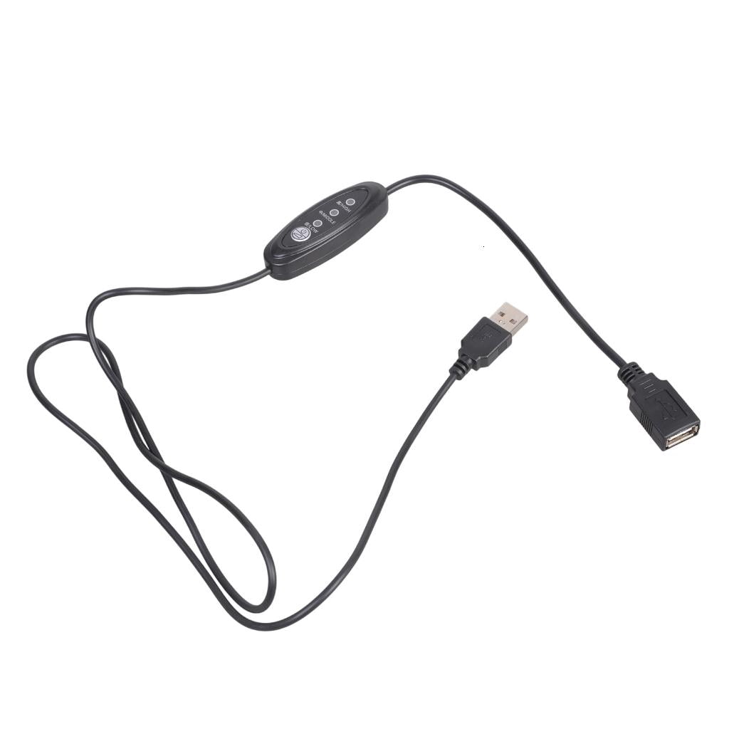 3 Speed Adjustable USB Fan Controller Extension Cord 1M For Cooling ...