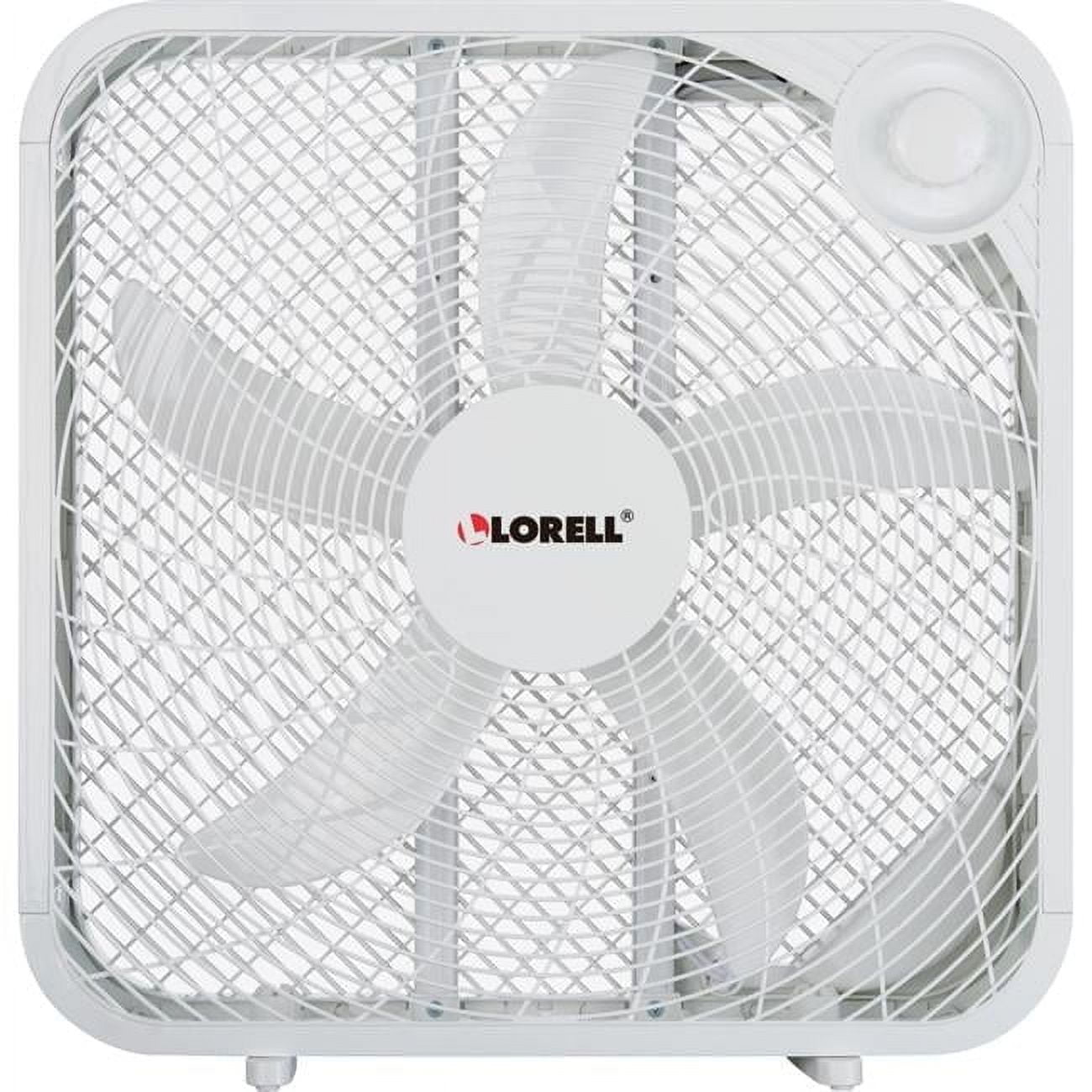 3-Speed Box Fan, White - Walmart.com