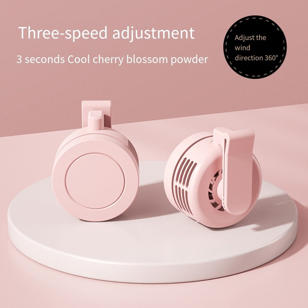 3-Speed Clip Fan - 360° Adjustable, USB Portable 3 Colors To Choose ...