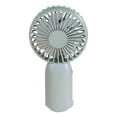 3 Speed Dual Use Handheld And Desktop Mini Fan Low Noise Usb Recharge ...