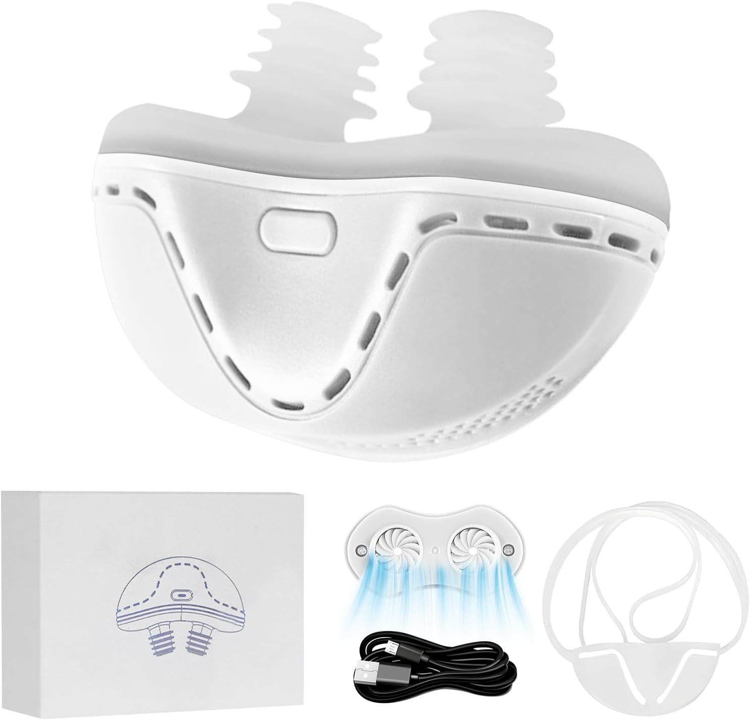 3-Speed Electric Anti Snore Device, Z3 Pro Effective Snoring Prevention ...