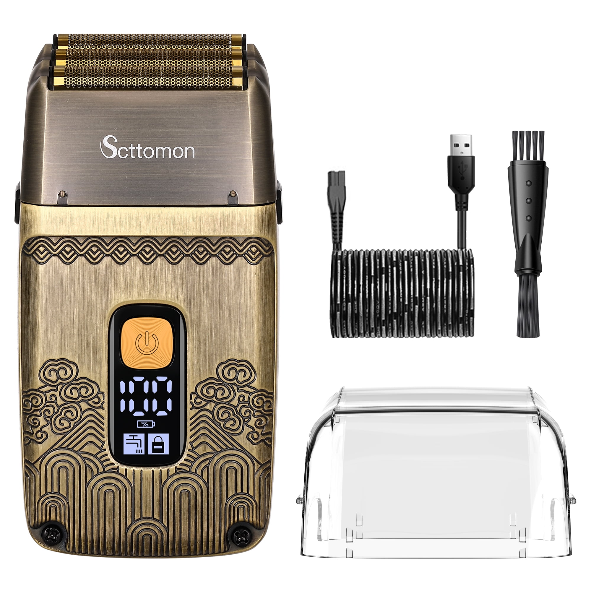 3-Speed Electric Shavers for Bald Men, Close Shave Head Shavers with ...