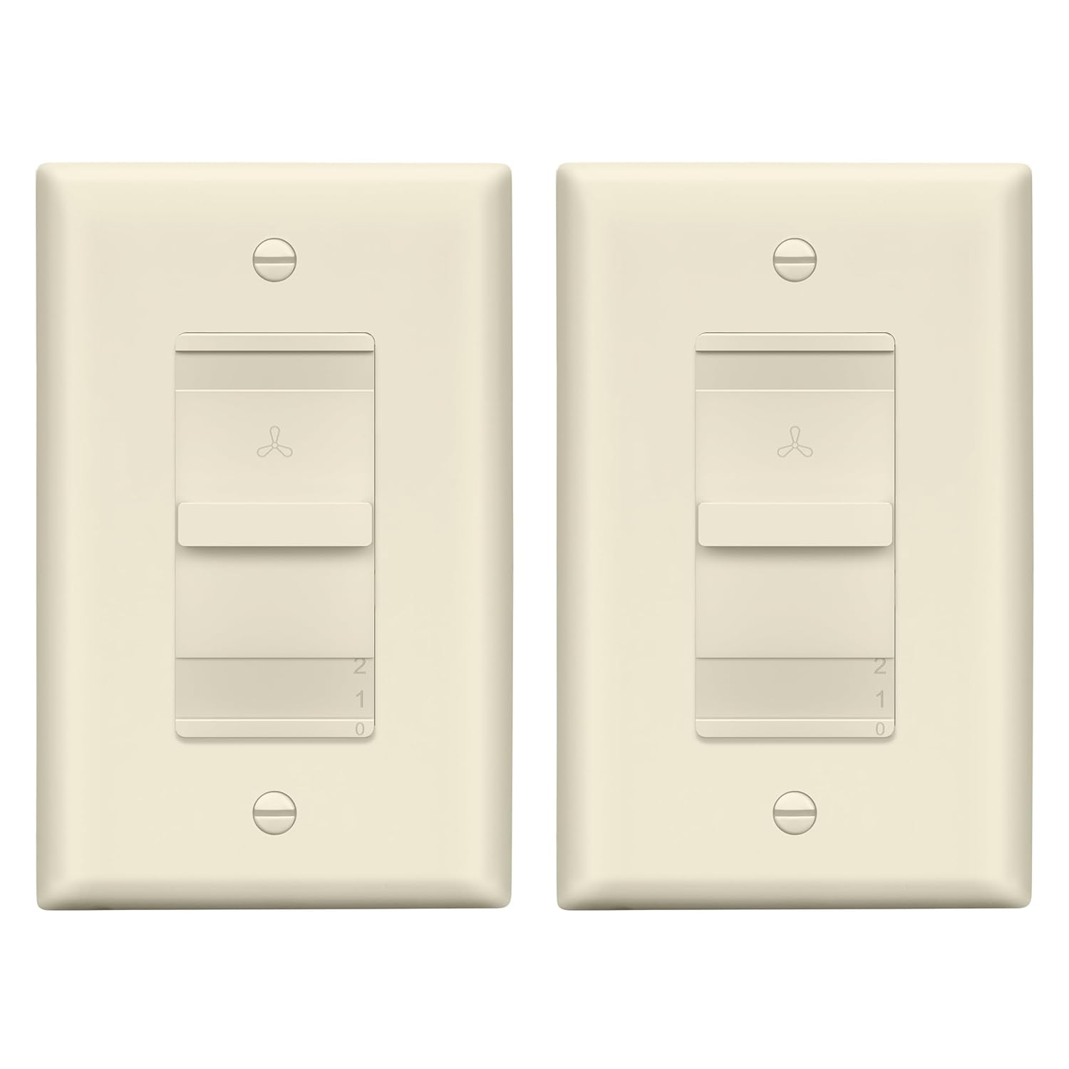 3-Speed Fan Switch, S Switch For Fan, Ceiling Fan Control Switch, 120V ...