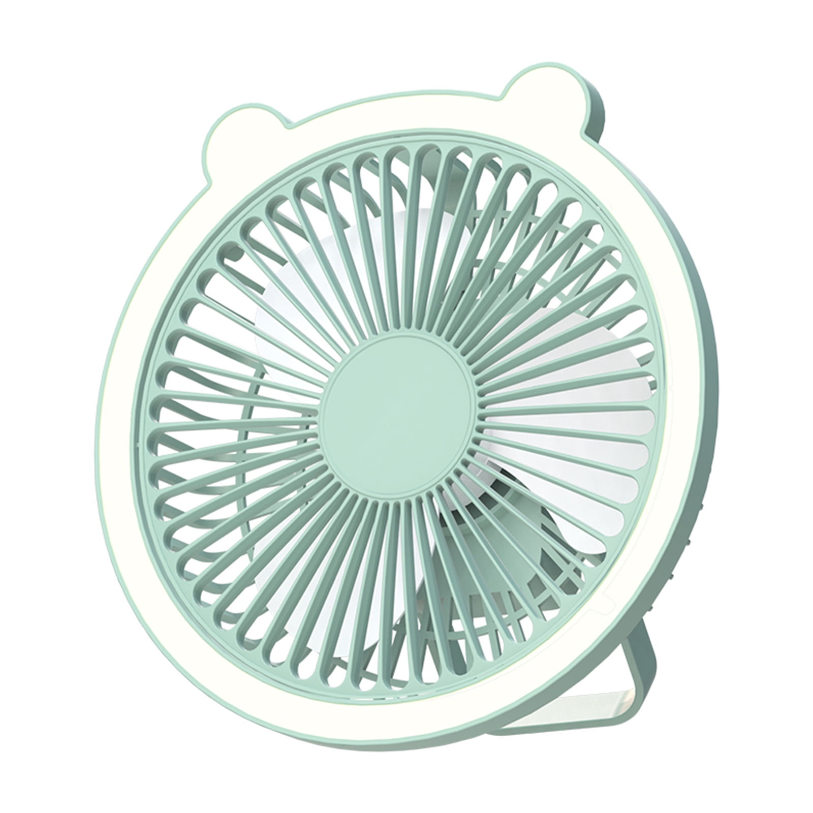3-Speed Hanging Fan Camping Fan with LED Lantern and Hook 1200mAh ...