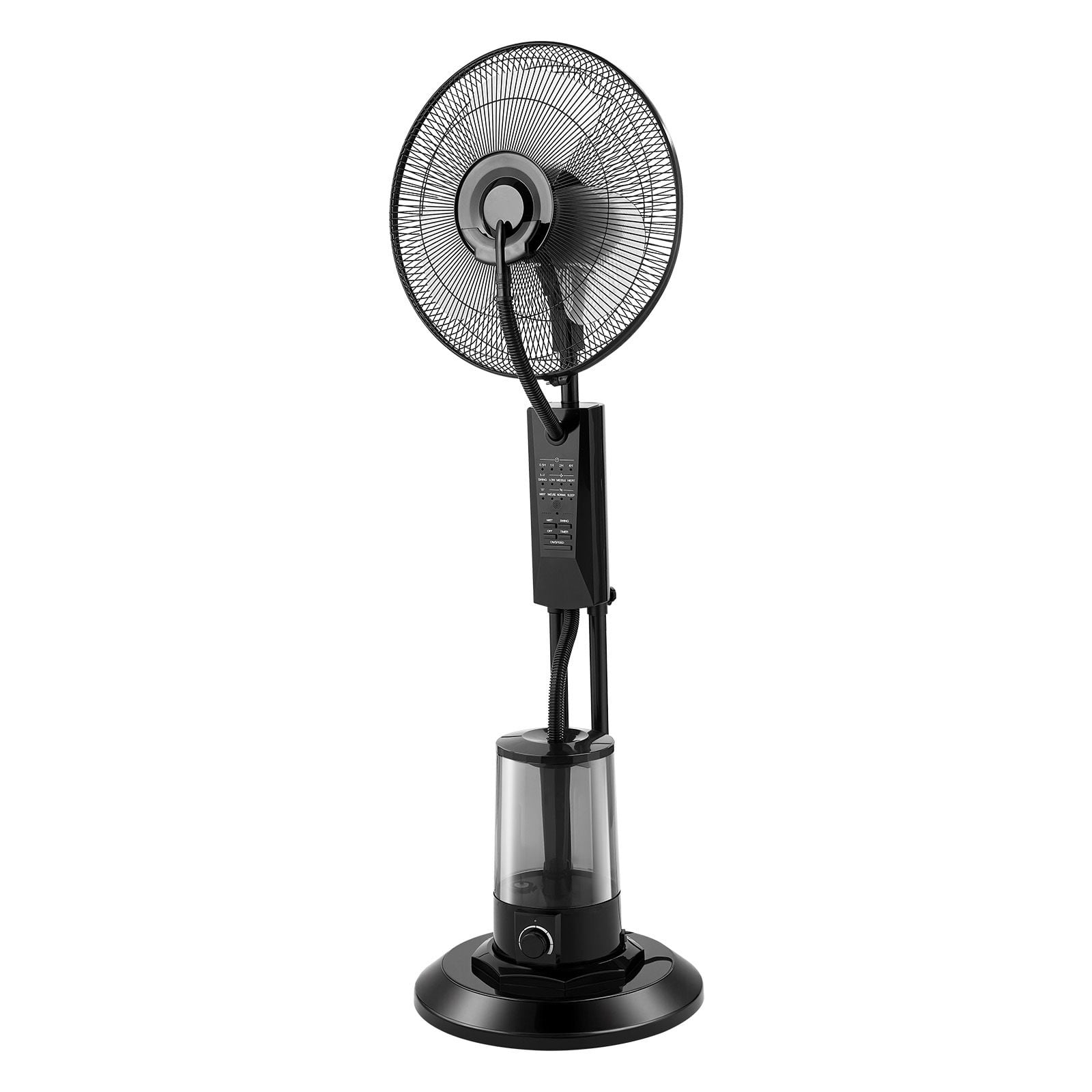 3 Speed Misting Fan, 0.79 Gal Water Tank, Remote Control, 3 Modes ...