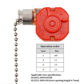 Pull Chain Light Switches