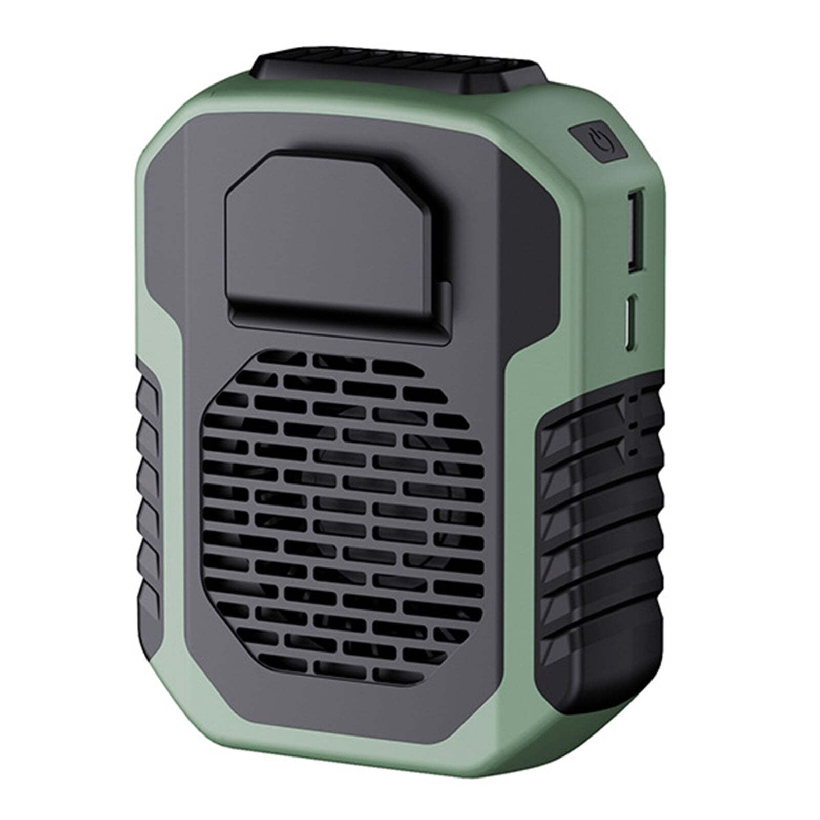 3-Speed Rechargeable Clip-On Hanging Neck Fan Q - Walmart.com