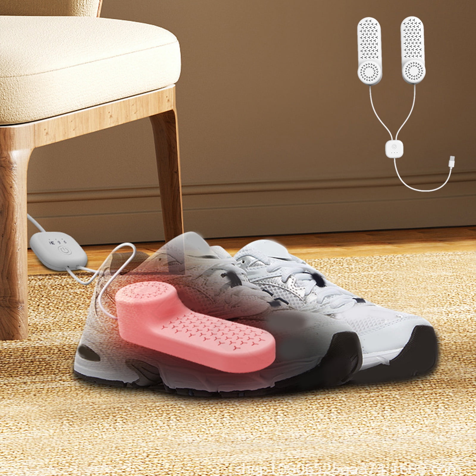 3-Speed Timer Shoe Dryer & Boot Dryer - Portable Electric Foot Dryer ...