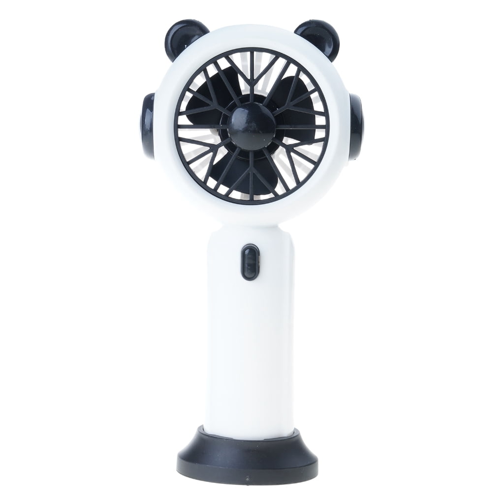 3 Speed USB Mini Handheld Battery Operated Fan for Travel Office Room ...