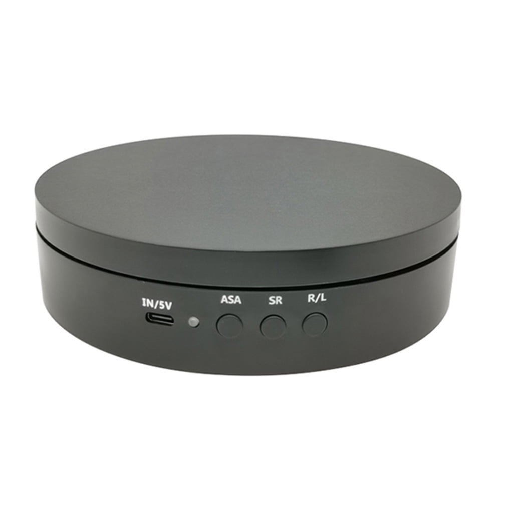 3 Speeds Electric Rotating Display Stand 360 Degree Turntable Jewelry ...