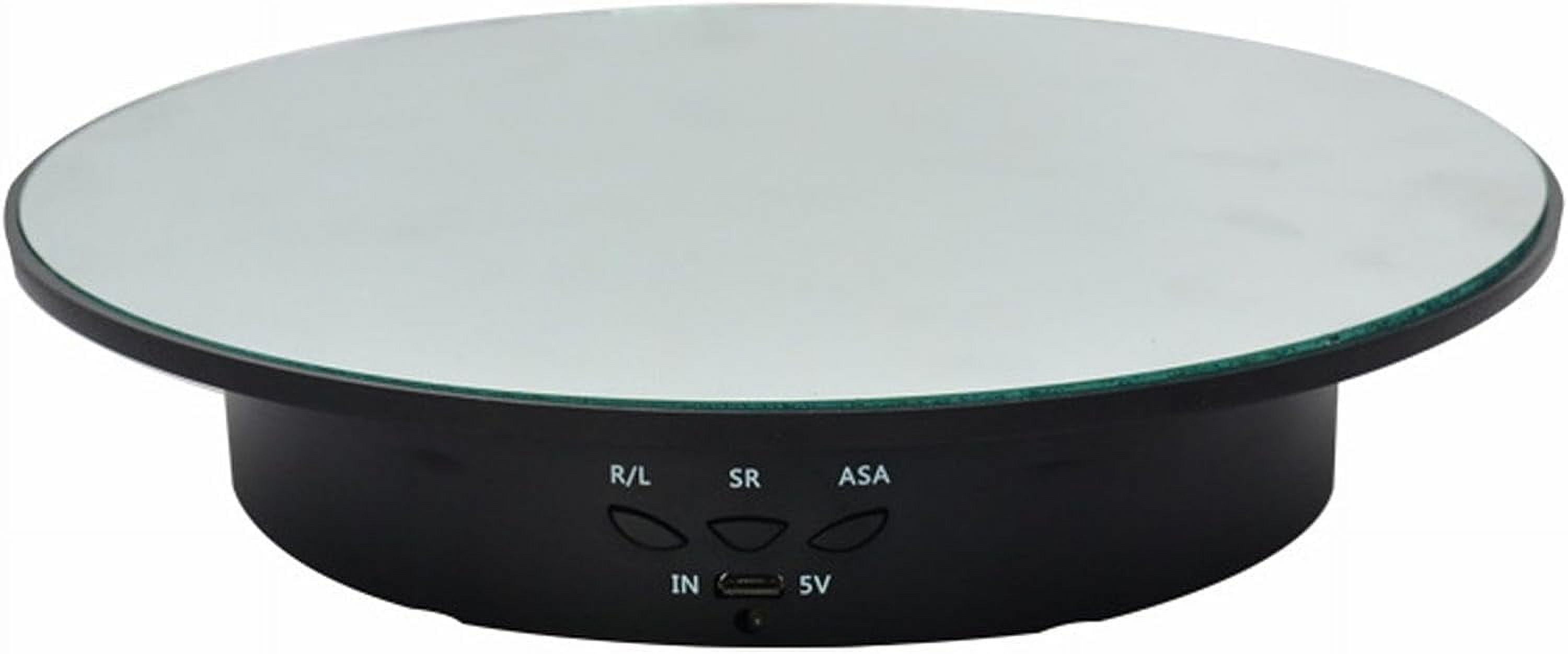 3 Speeds Electric Rotating Display Stand Adjustable Angle Holder For ...