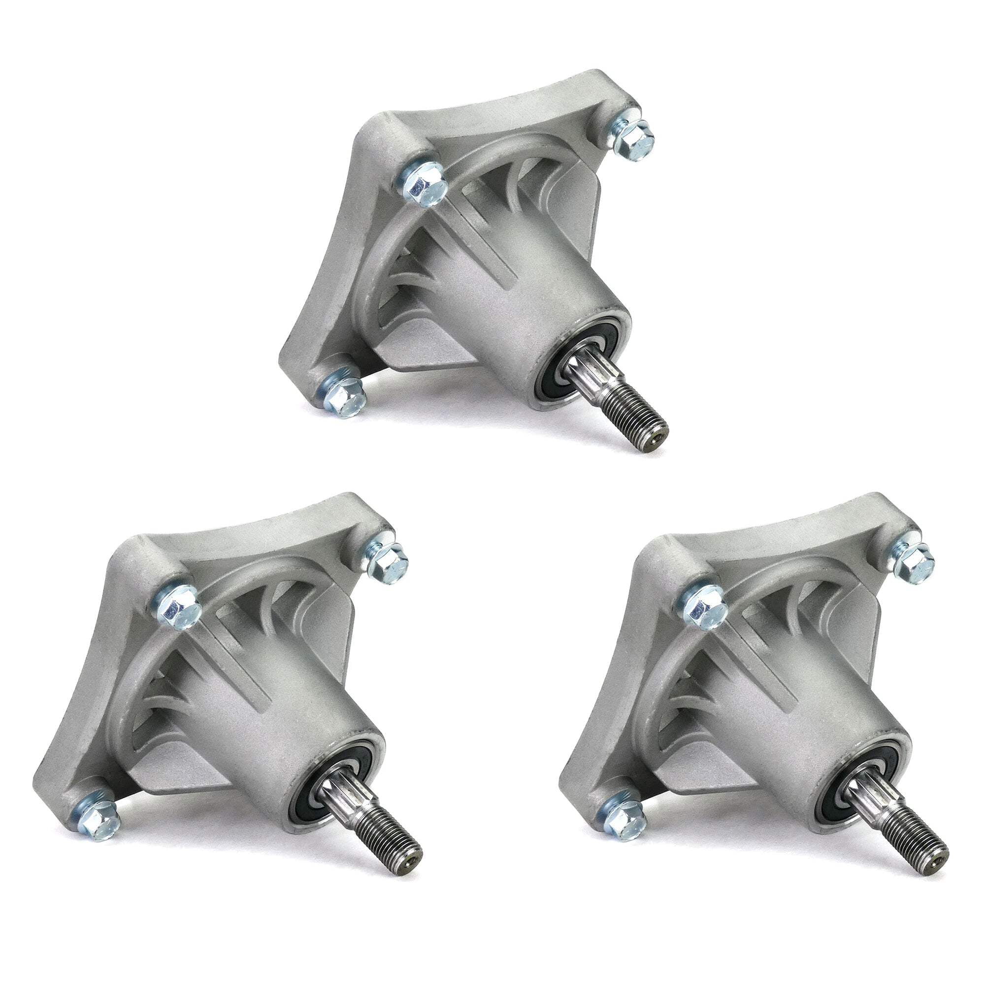 (3) Spindle Assemblies for Hustler 34" to 52" 931741 931881 931899 604214 - Walmart.com