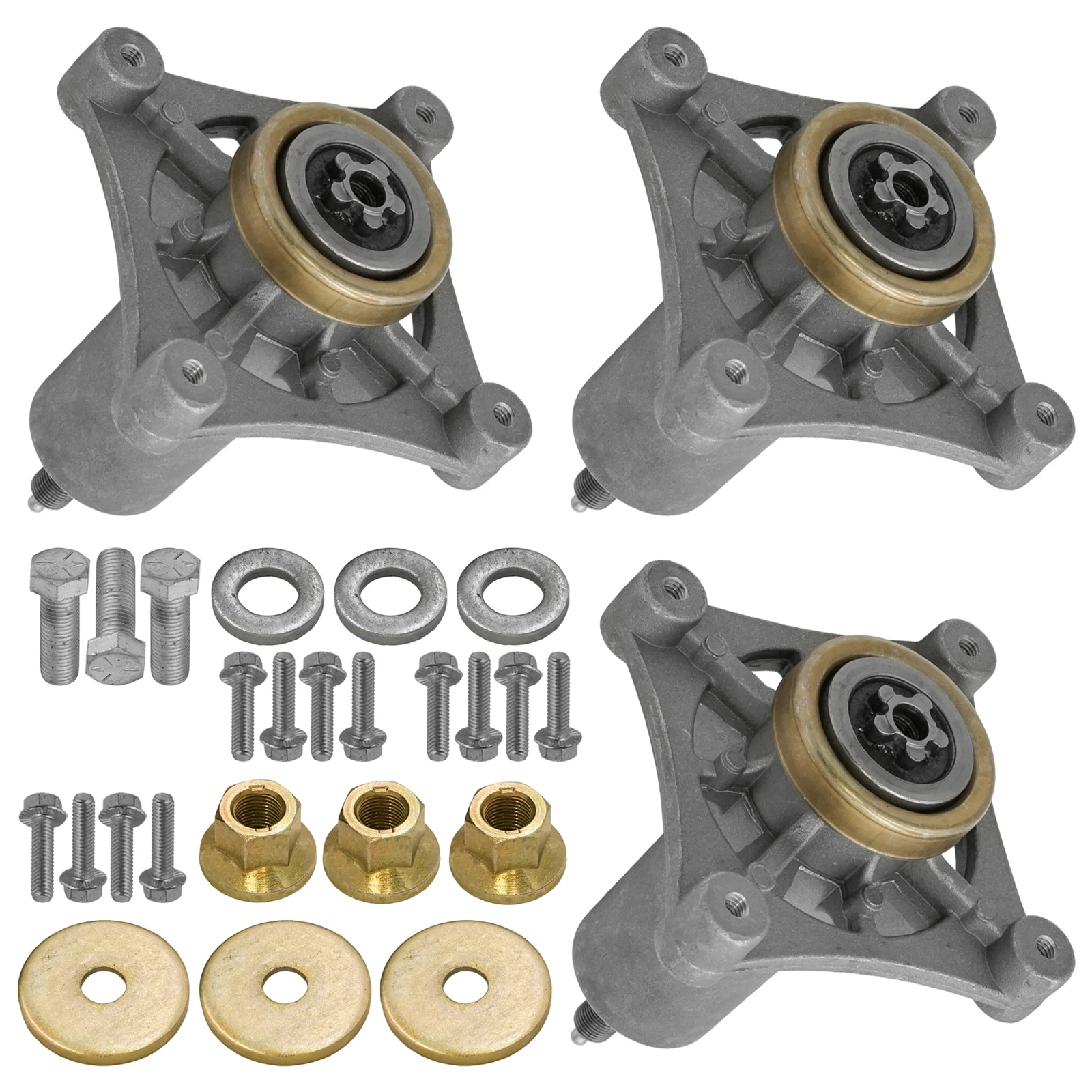 3 Spindle Assembly For Husqvarna RZ5424 RZ5426 RZ5422 RZ54i Z254 ...
