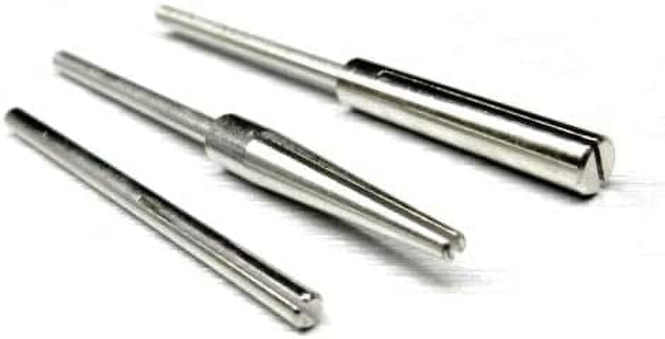 3 Split Mandrels 3/32" Shanks Tapered and Straight Mini Mandrels for ...