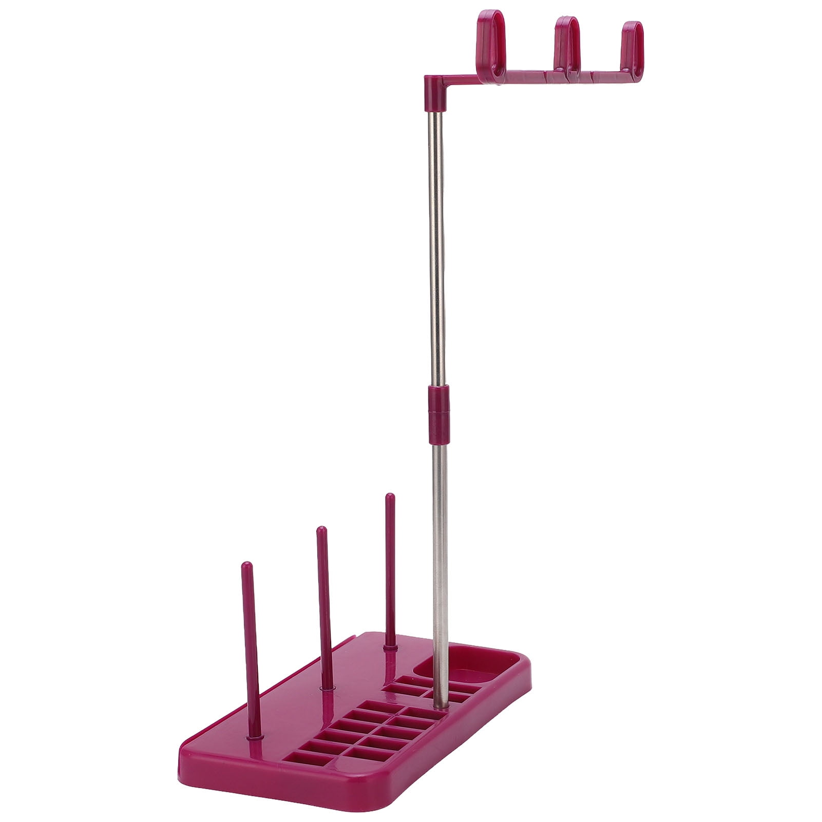 3 Spools Sewing Machine Thread Stand, Color Detachable Construction ...