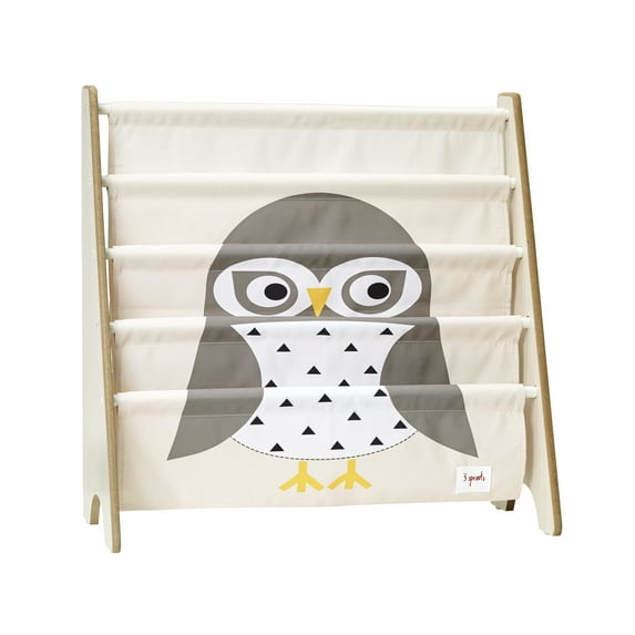 3 Sprouts Book Rack - Owl - Walmart.com