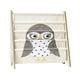 3 Sprouts Book Rack - Owl - Walmart.com