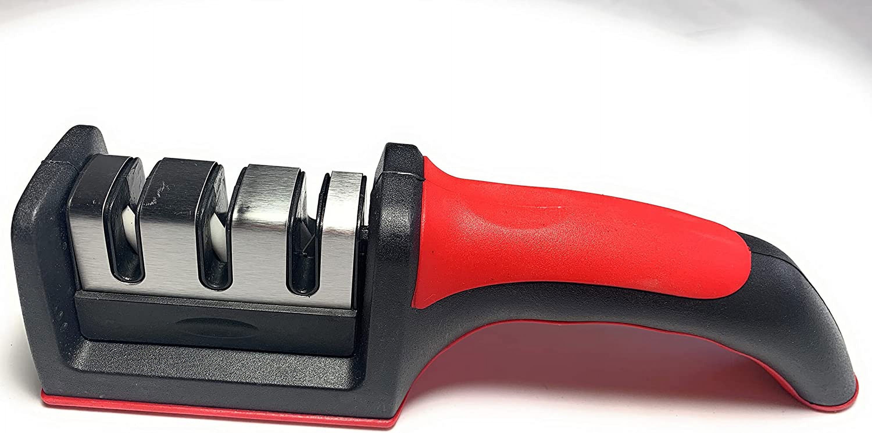 3 Stage Portable Knife Sharpener Sharpening Tool,Anti-slip,Easy To ...