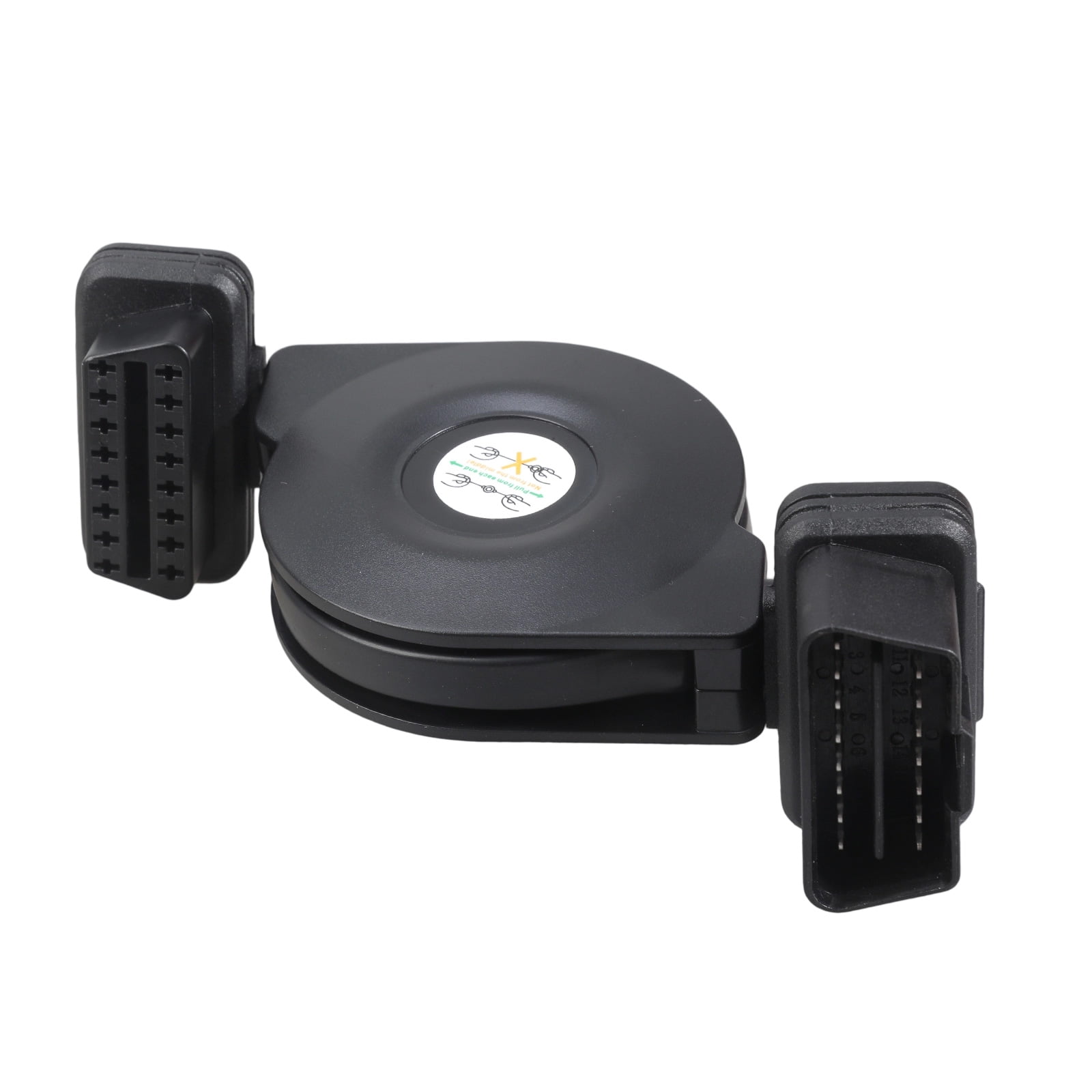 3 Stage Retractables OBD2s Extension Cord 16Pin Connectors For Vehicle ...