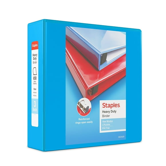 3+ Inch Binders in Binder by Ring Size - Walmart.com