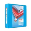 Staples 3-Inch D-Ring Heavy Duty View Binder, Holds 650 Sheets, Blue ...