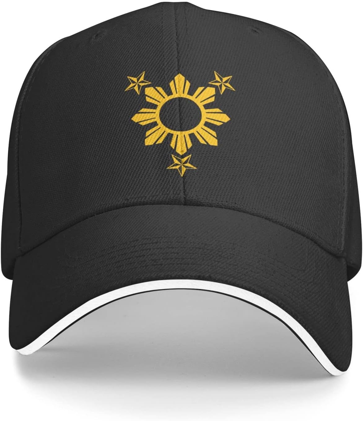 3 Stars and Sun Filipino Philippines Flag Baseball Golf Cap Casquette ...