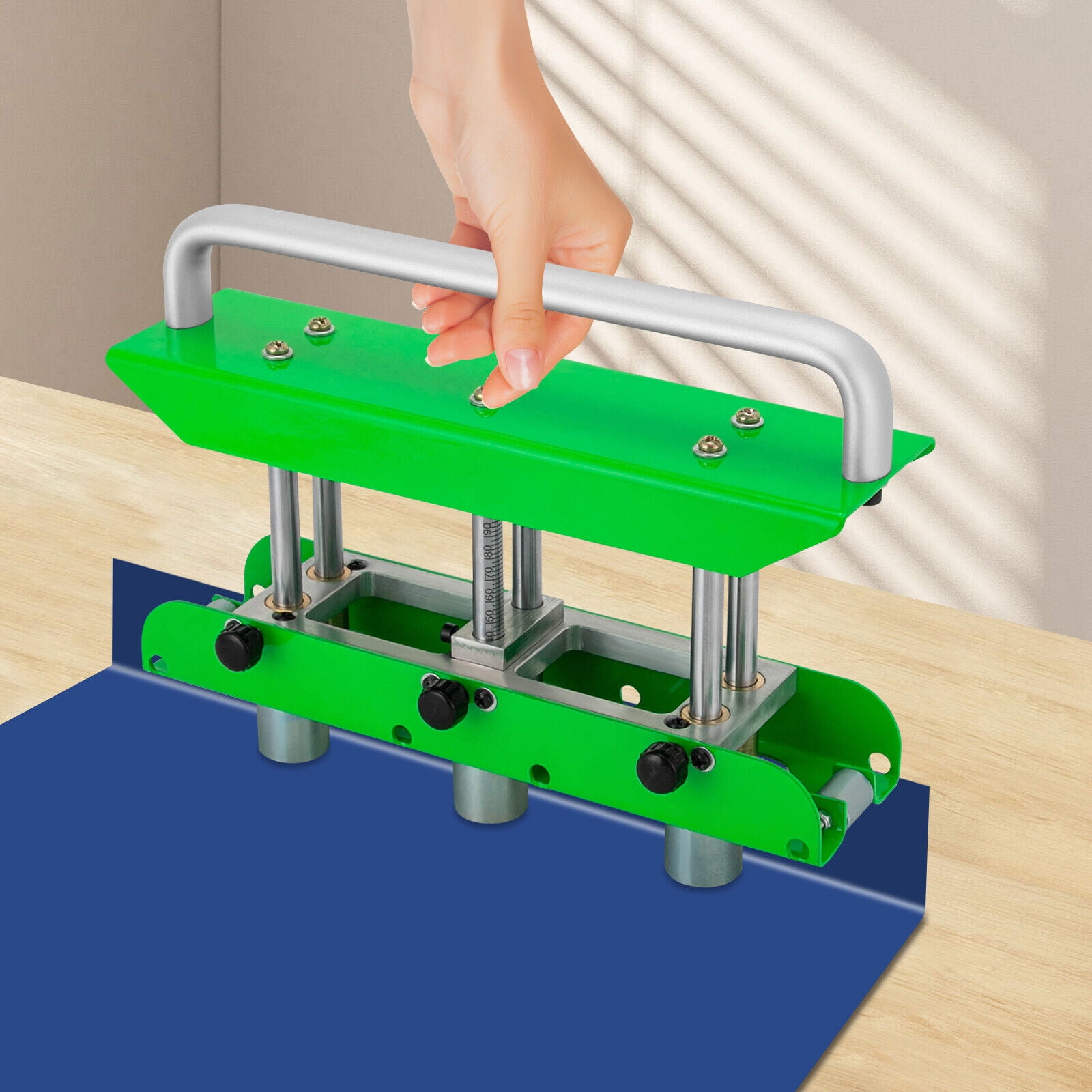 3 Station Edge Roller Bender Roofing Sheet Metal-Bending Tool for 0‑90 ...