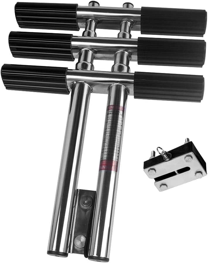 3 Step Boat Ladder, Stainless Steel Dive Boarding Ladders for Bass ...