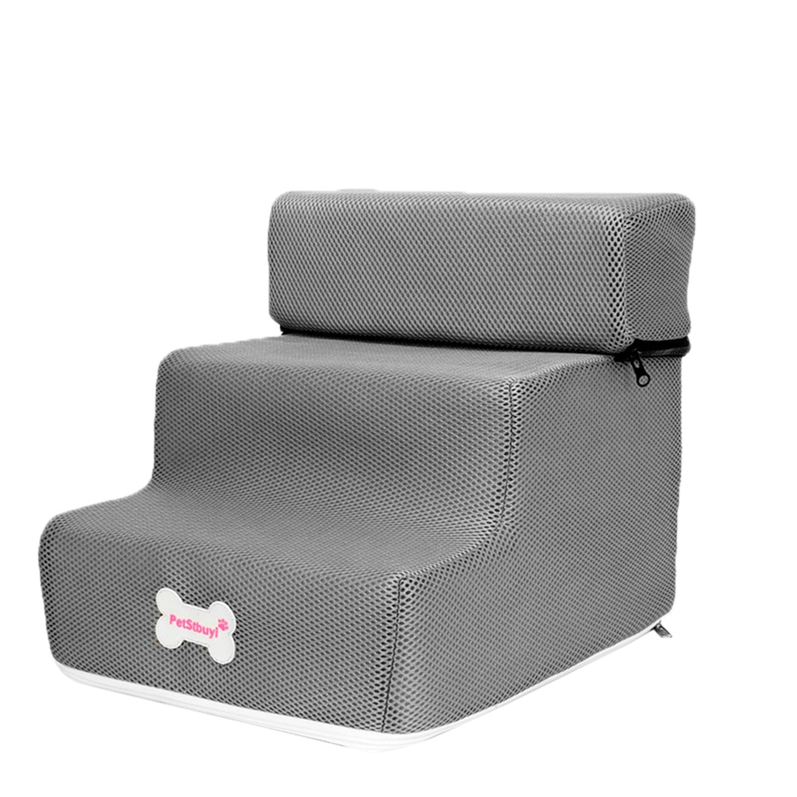 3 Step Dog Step Child Seat for Dogs Stairs Pet Ladder Cover Dog Box ...