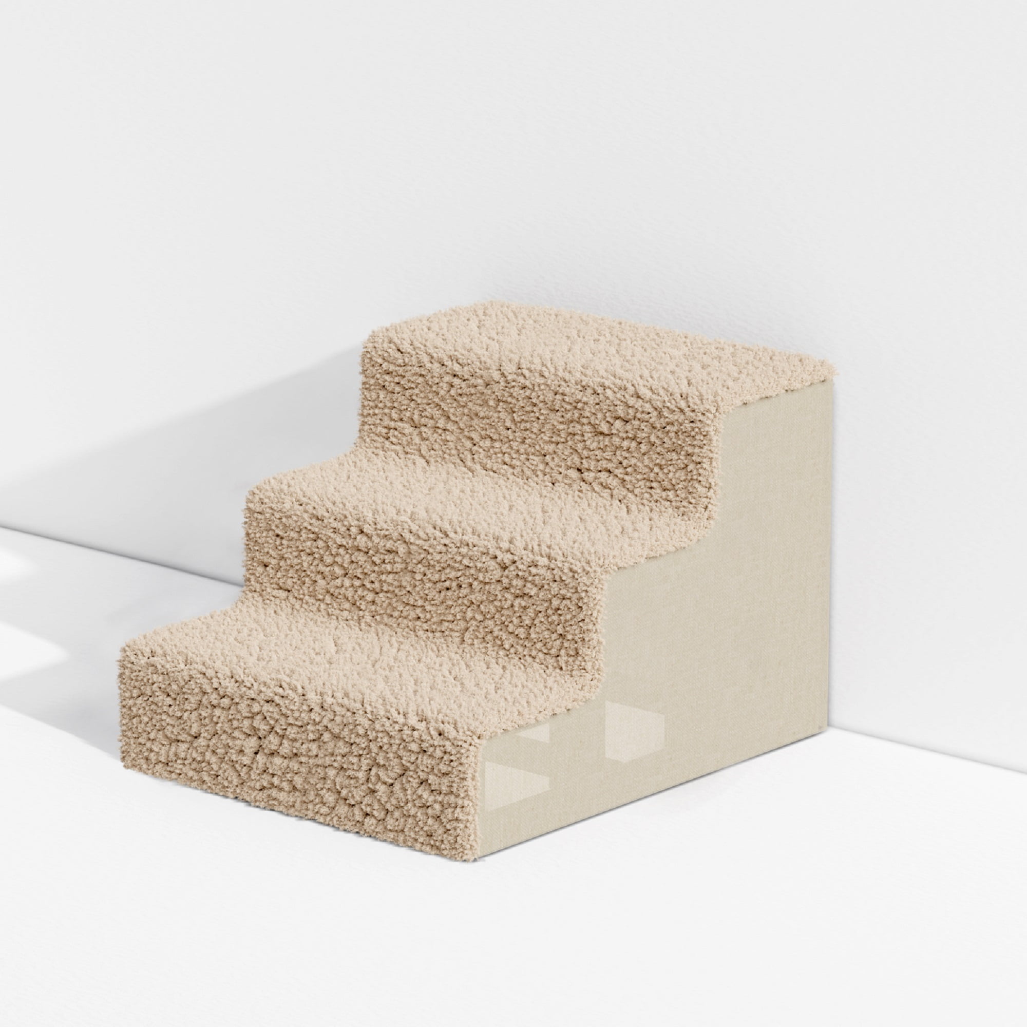 Topmart 3-Step Pet Stairs for Small Dogs, Non-Slip, Lightweight, Holds ...