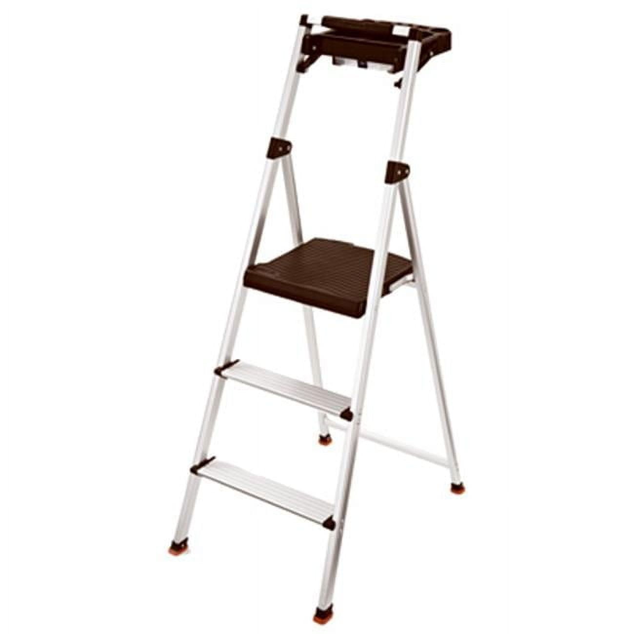 3 Step Lightweight Aluminum Step Stool - Walmart.com